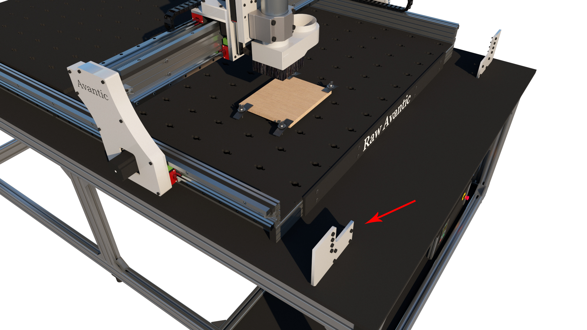 Byta switchar på Raw Avantic CNC maskin | CNC MaskinerCNC Maskiner